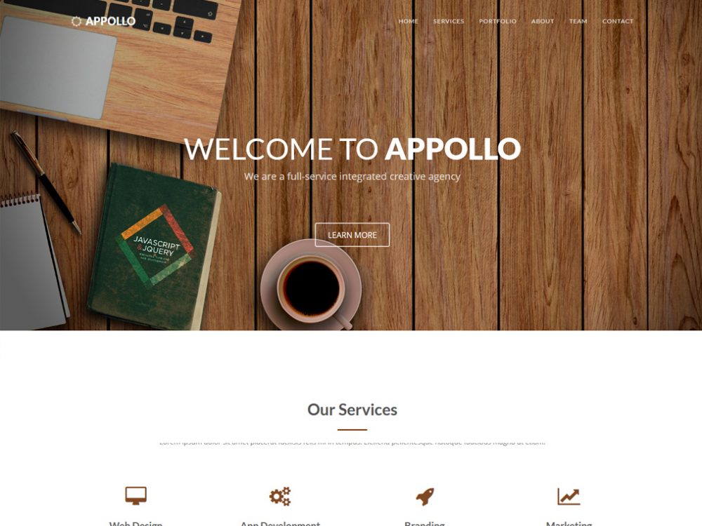Appollo - Bootstrap Templates